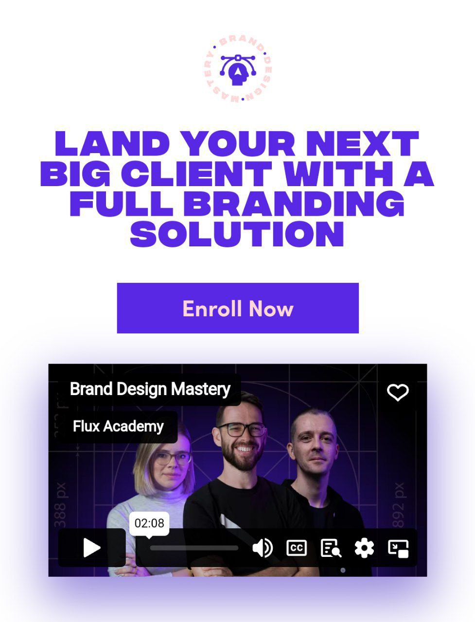 BRAND DESIGN MASTERY – FLUX DESIGN – Cours.in